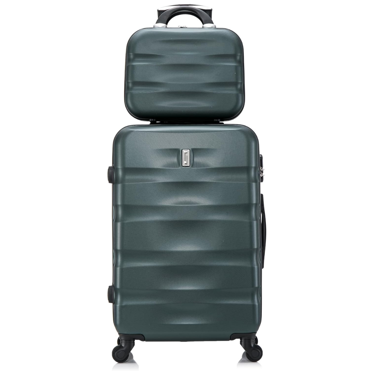 Valise Moyenne avec Vanity AeroWave | Valise 20 kg | 65x40x25 | Vert